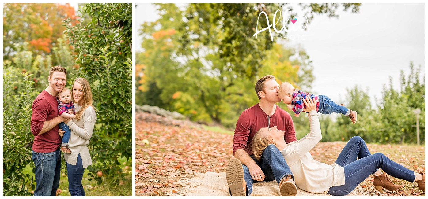 Fall Family Photos // Boston Area Family Photographer, Allie.Photo