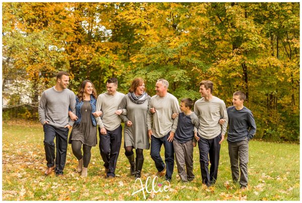 Fall Family Photos // Boston Area Family Photographer, Allie.Photo