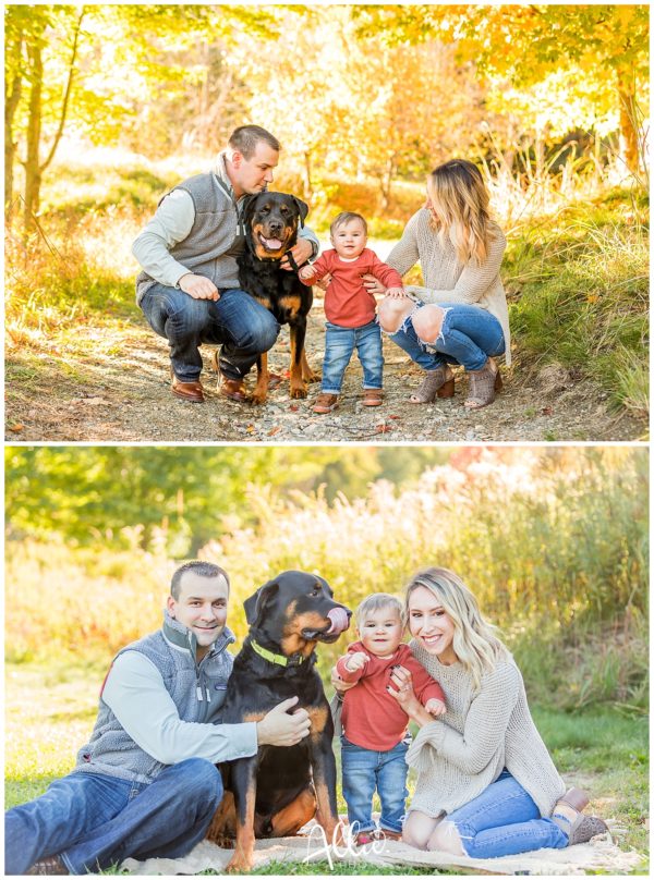 Fall Family Photos // Boston Area Family Photographer, Allie.Photo